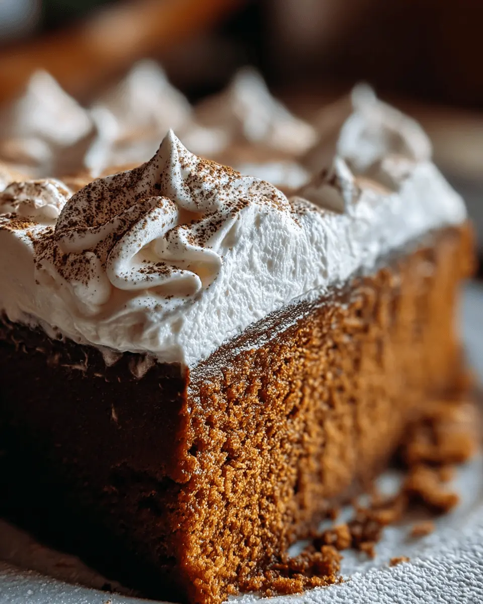 Gingerbread Crazy Cake
