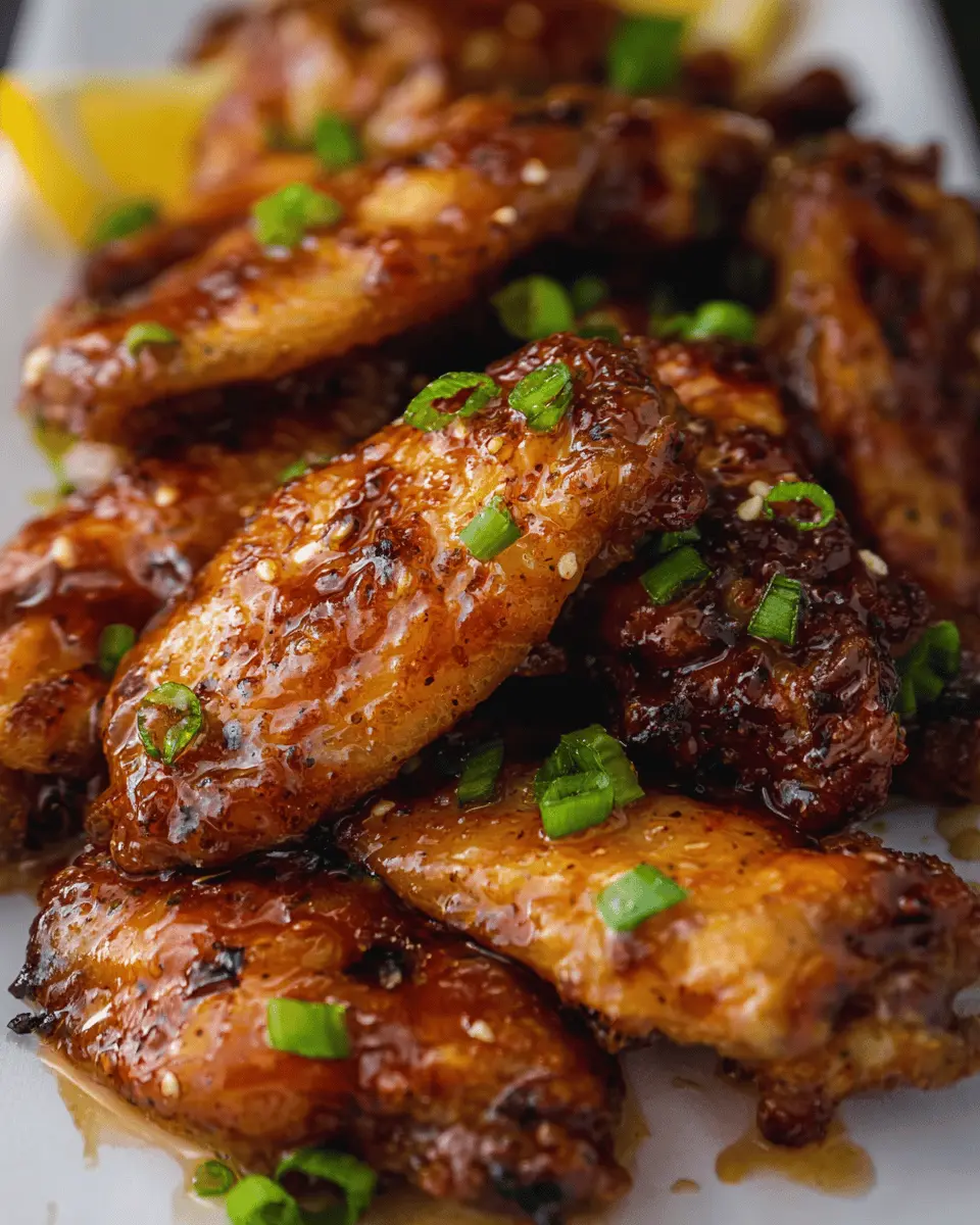 hot honey florida orange juice chicken wings