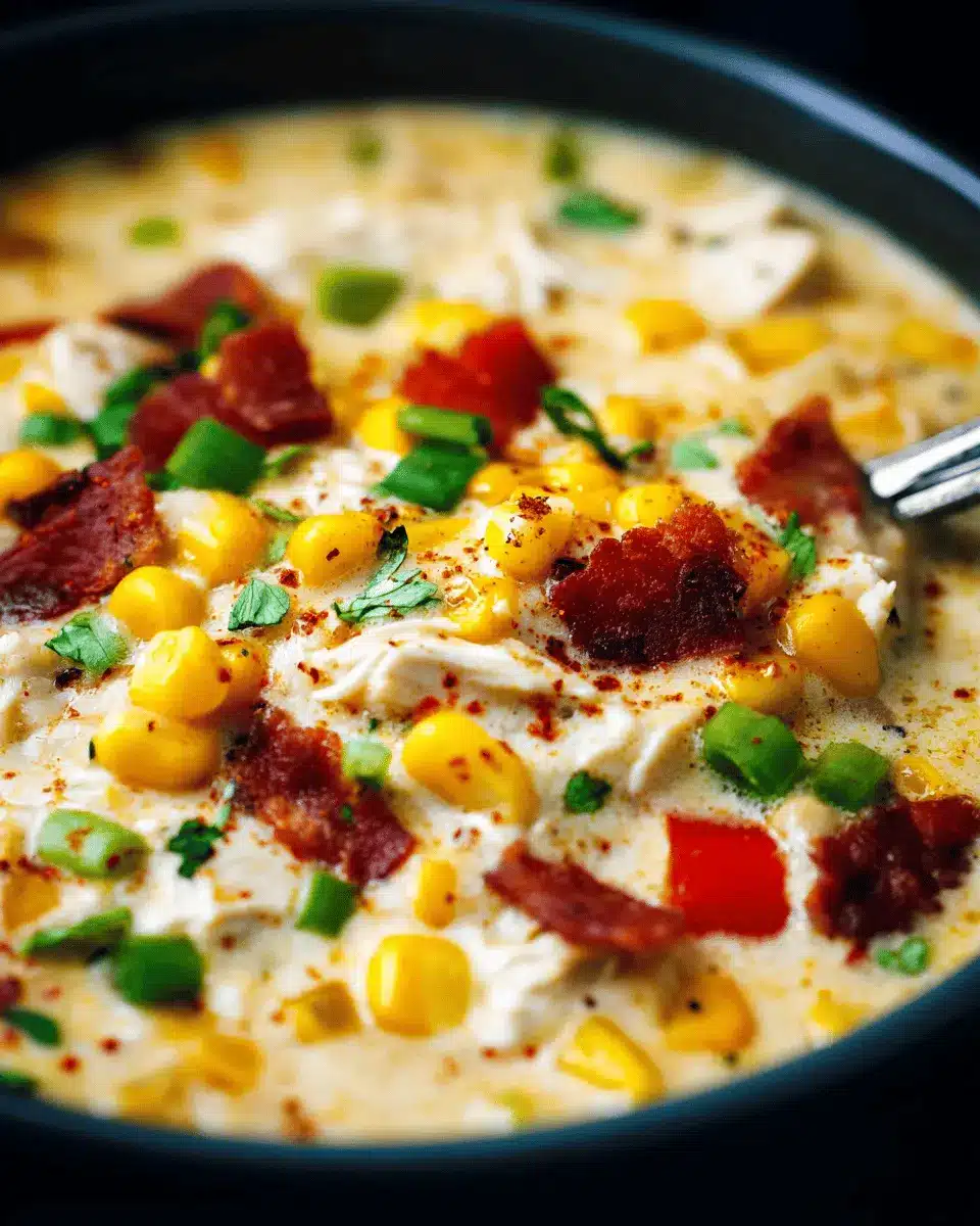 Crock Pot Chicken Corn Chowder