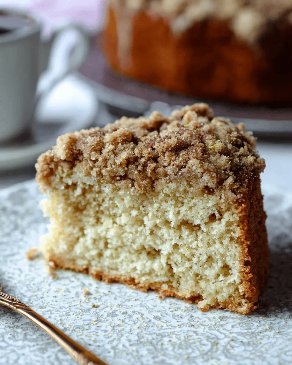 easy cardamom coffee cake